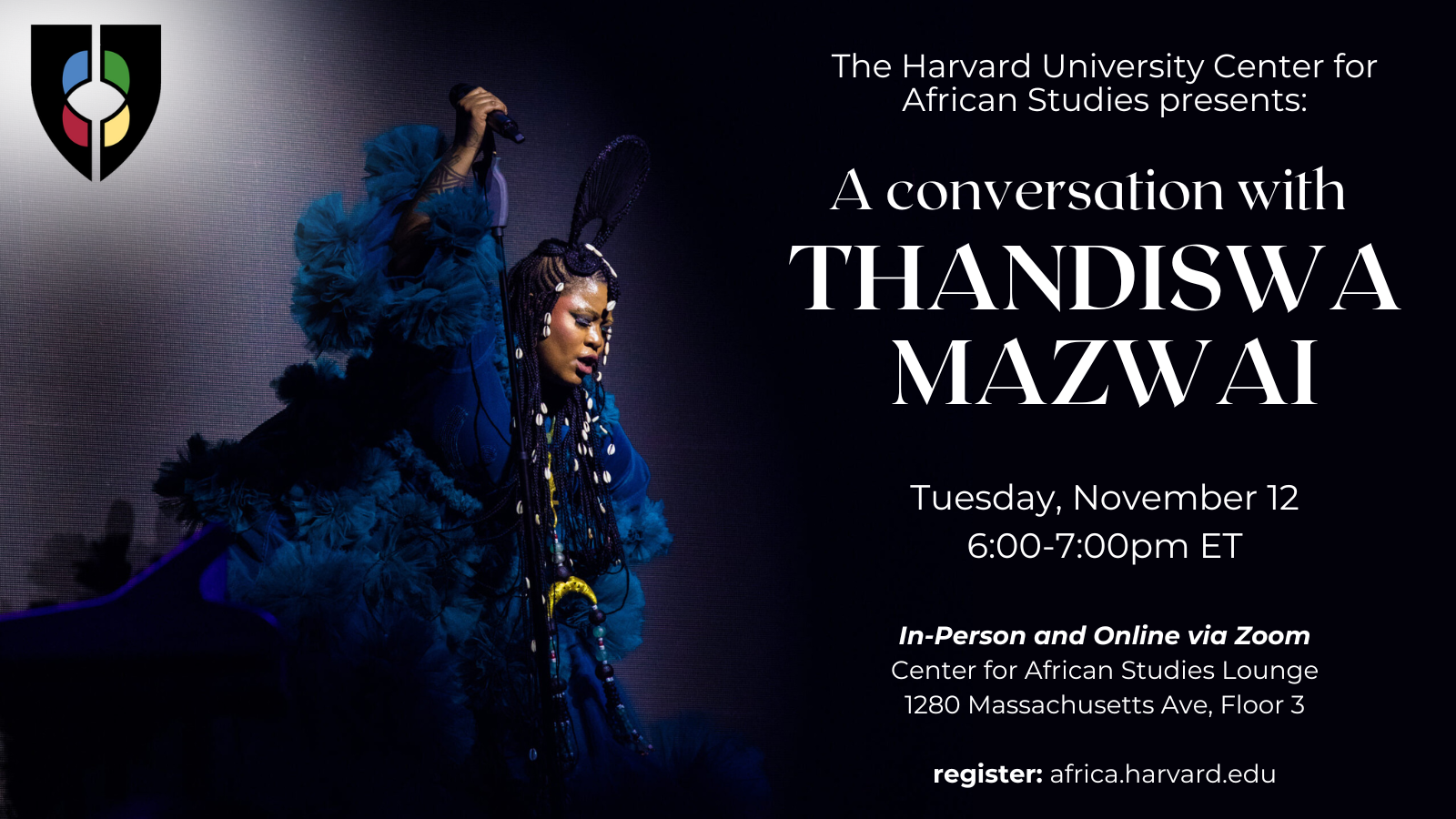 A Conversation with Thandiswa Mazwai | Harvard University Center for ...