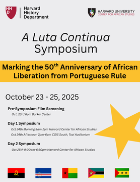 A Luta Continua! Symposium: Marking the 50th Anniversary of African ...